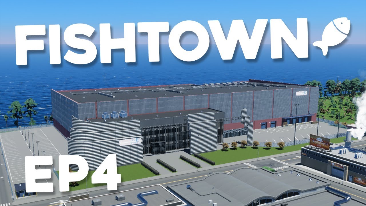 Building a FISH FACTORY - Cities Skylines 2 FishTown #4 - YouTube