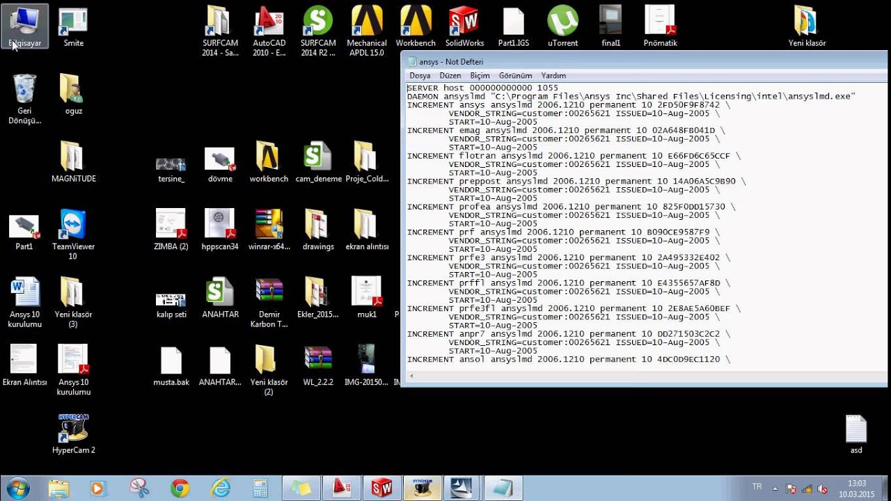 Ansys 10.0 Kurulumu Sorunsuz - YouTube