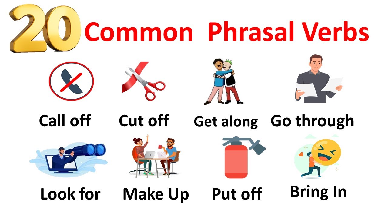 Mastering 20 Common Phrasal Verbs in English | Frequently Use English ...