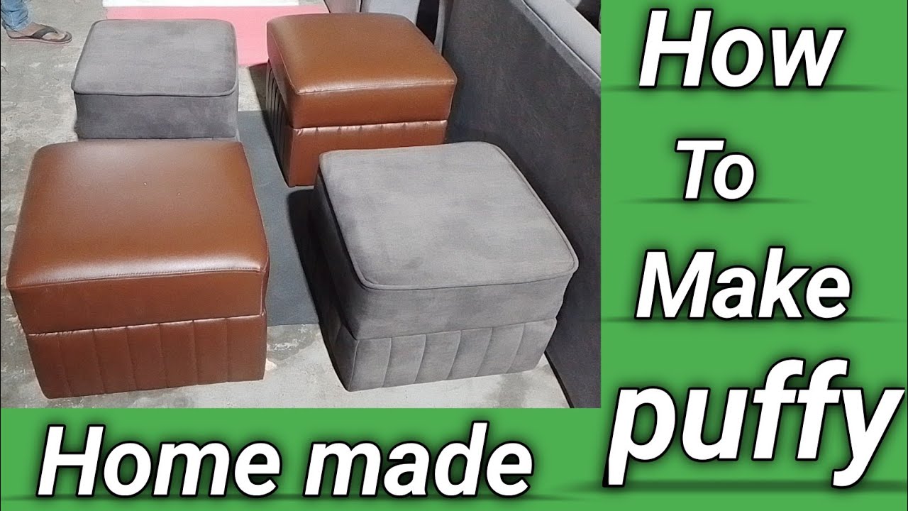 diy puffy | furniture | simple puffy 🔥🇮🇳🛋️ | @rksofafurniture0007 - YouTube