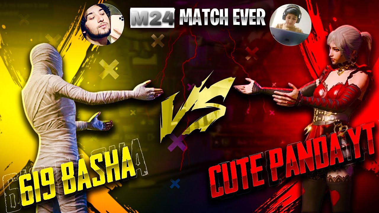 👿619 BASHA VS CUTE PANDA FULL HEAVY M24 TDM MATCH EVER 🥵 - YouTube