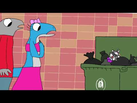 Amelia and chomper find baby Rosie the skunk for Gabriella Bernal and the amazing Noah