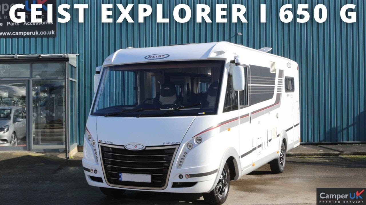 Geist Explorer I 650 G Motorhome For Sale at Camper UK - YouTube