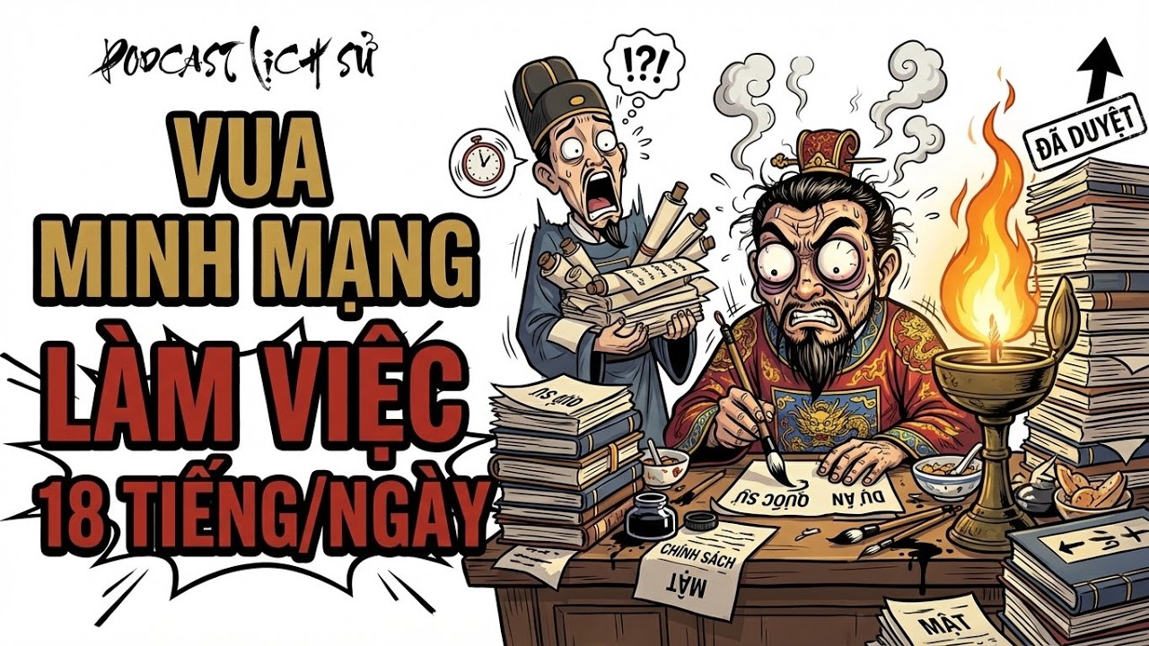 [Podcast Lịch Sử] Vua Minh Mạng Làm Việc 18 Tiếng Một Ngày | Chuyện Cổ ...