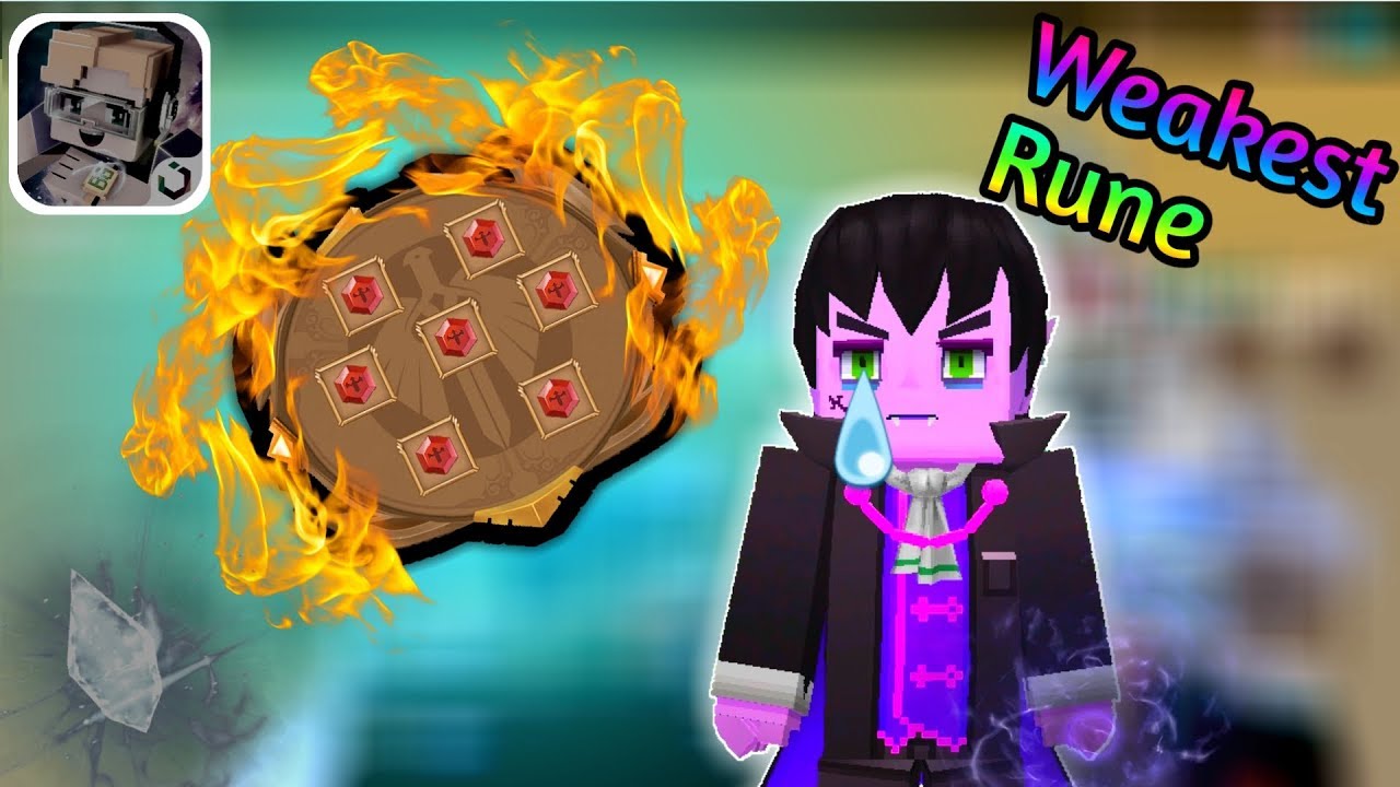 I used Fire sword Rune!! [Version1.10.40] [BlockmanGo] - YouTube