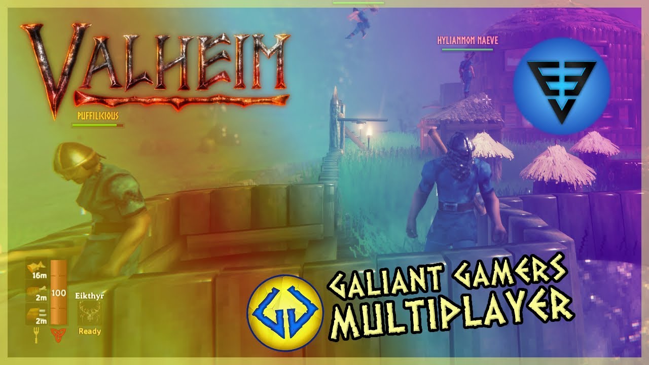 Valheim fun with Galiant Gamers - YouTube