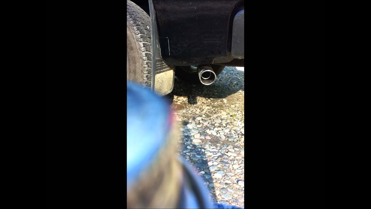 2008 GMC Sierra SLT with Dual Flo-Pro V-Force Exhaust - YouTube