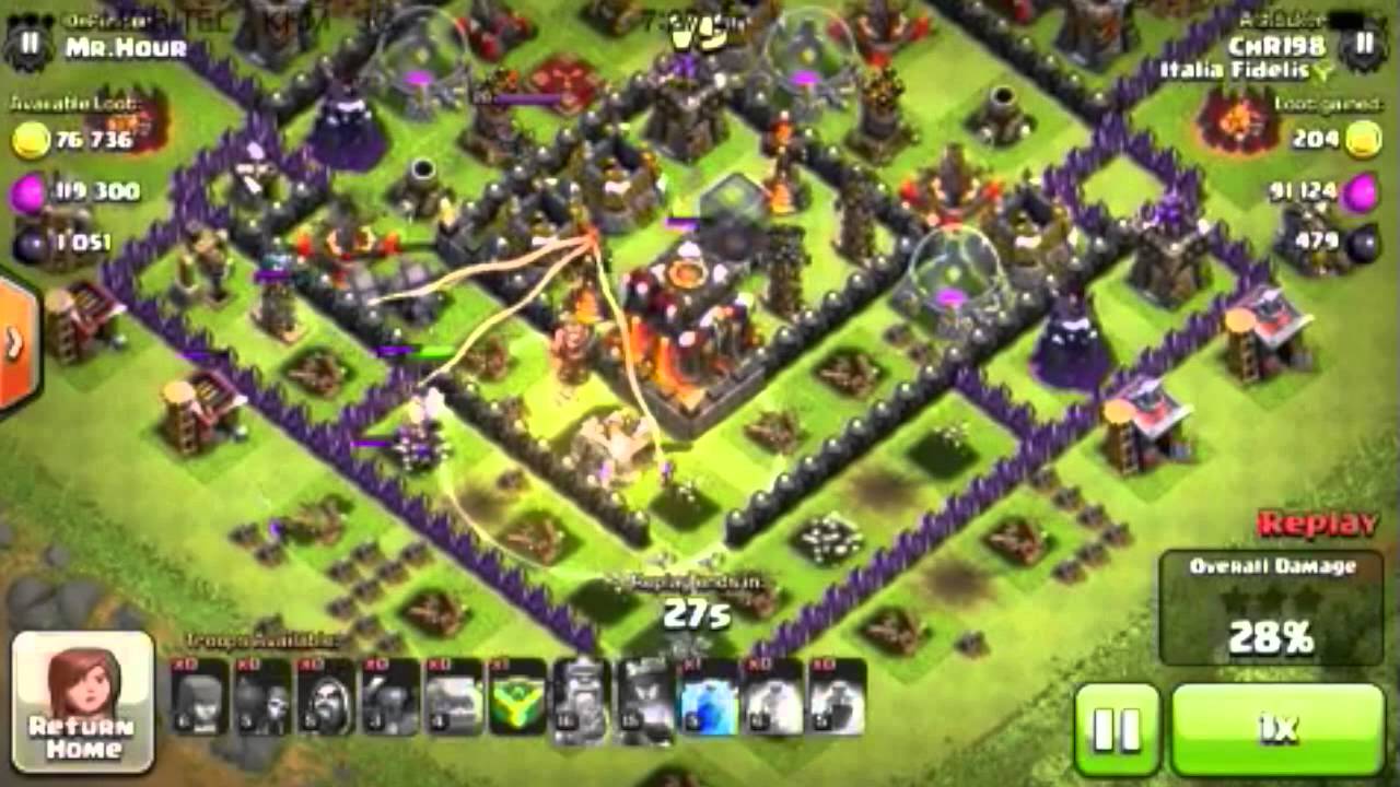 Clash of Clans-The best defender of the year 2015 - YouTube