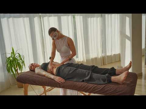 Pure Bliss ASMR Belly Therapy, Oil Tracing & Relaxing Sounds