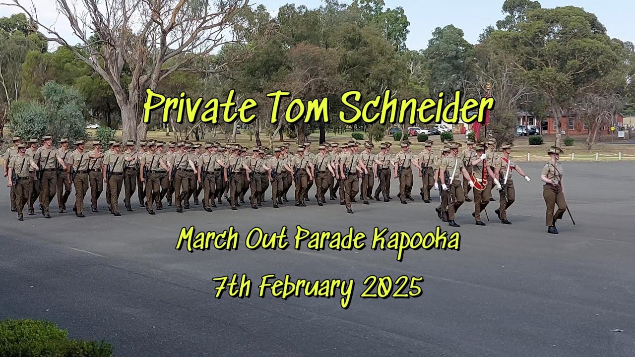 Australian Army March Out Parade - Kapooka - YouTube