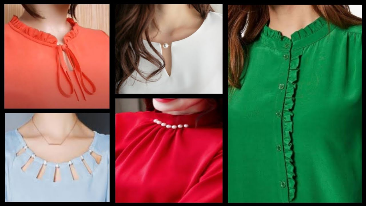 Simple Neck Design | Neck Design For Girls | Fashiion Box. - YouTube