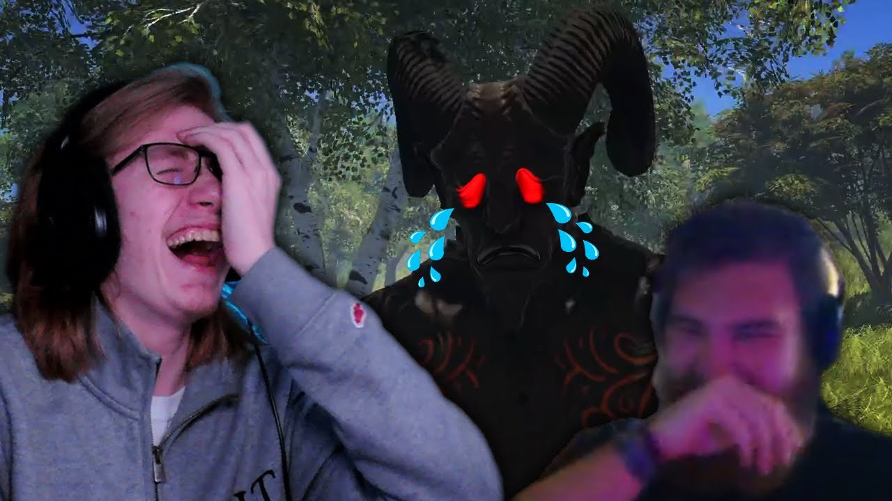 THE FUNNIEST HORROR GAME EVER!!! | The Goatman BEST MOMENTS w ...