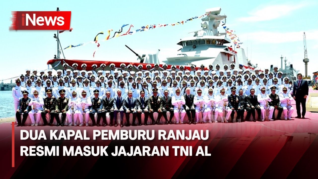 Dua Kapal Pemburu Ranjau Resmi Masuk Jajaran TNI AL - YouTube