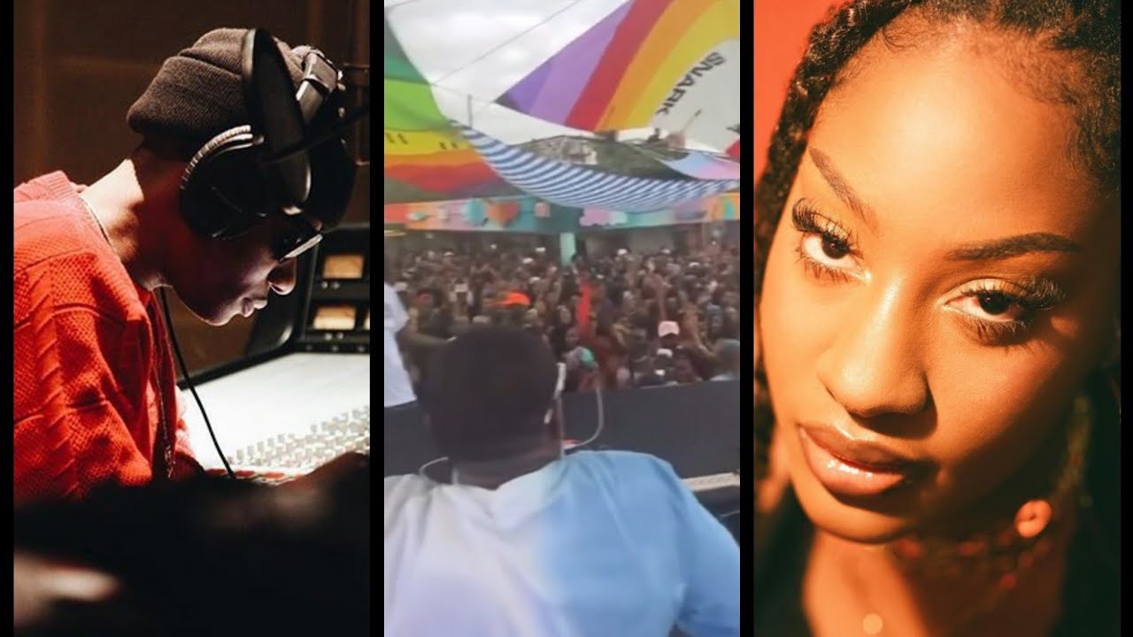 Moment Wizkid and Tems performed their HIT songs Essence (video) - YouTube
