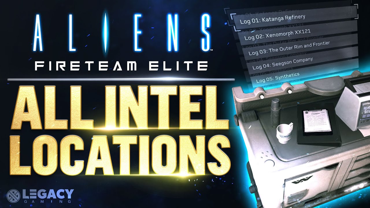 All Intel Locations - Aliens: Fireteam Elite | Easy Guide - YouTube