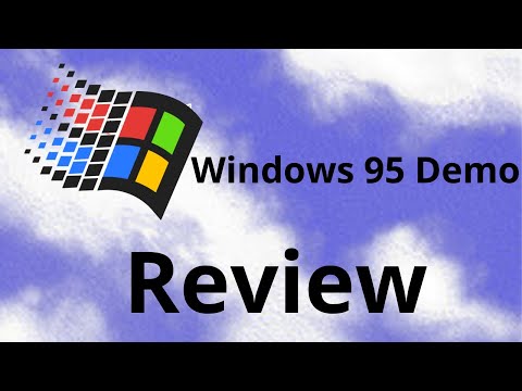 Windows 95 Demo (Review) - YouTube