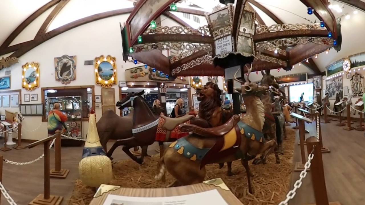 Knoebels Carousel Museum 360 - YouTube