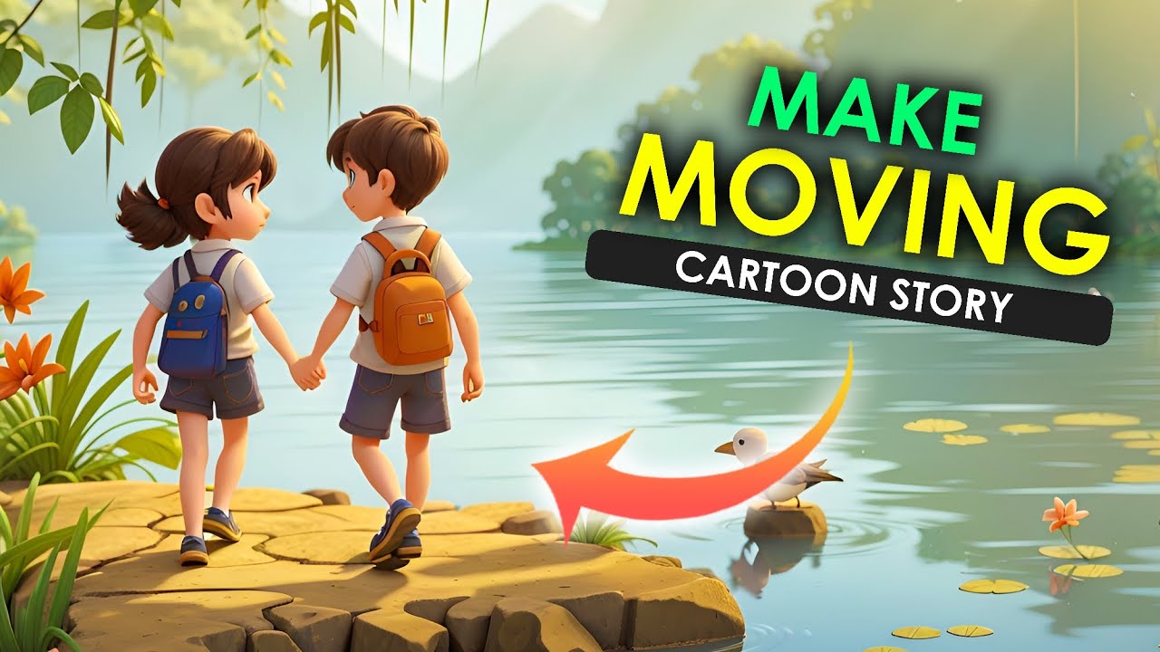 Create moving animated cartoon videos using Ai for free with Chatgpt ...