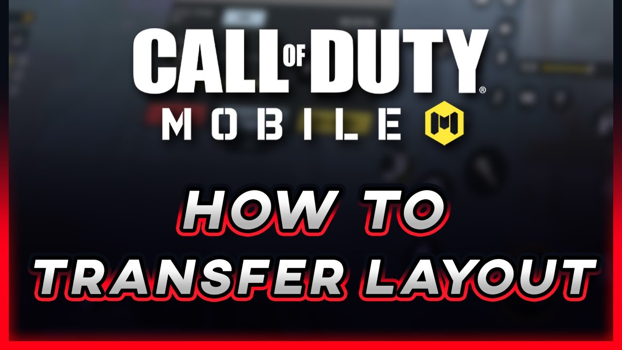 How to Transfer Custom Layout to another account | Kay CODM - YouTube