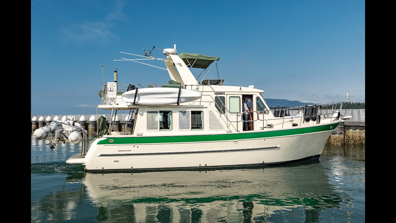 THE PERFECT PNW CRUISING BOAT!!! North Pacific Yachts 39 Pilothouse ...