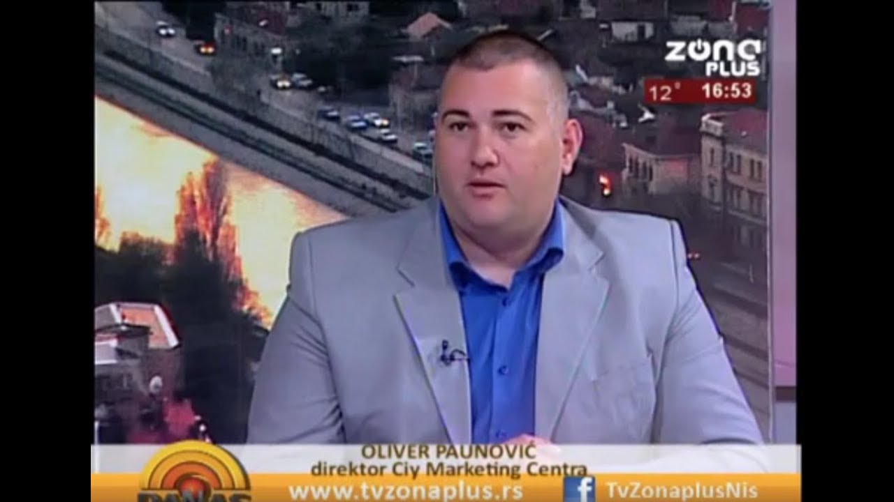 Oliver Paunović najavljuje Auto Moto Fest Niš 2017 na TV Zona Plus ...
