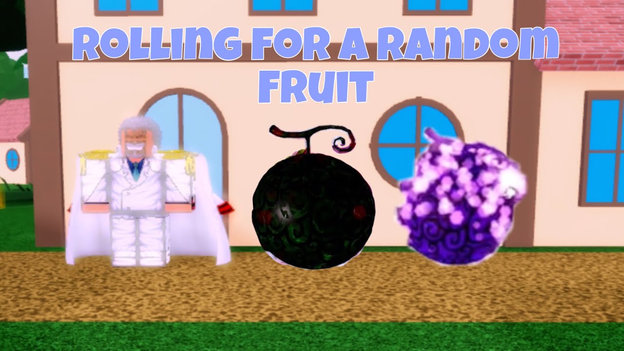 Rolling for a random fruit in One Piece Bursting Rage - YouTube