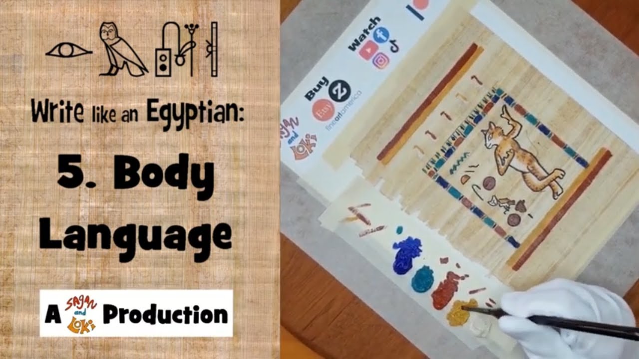 These Mice Made a Catnip Cake! 😹 Hieroglyphic Body Language | Write ...