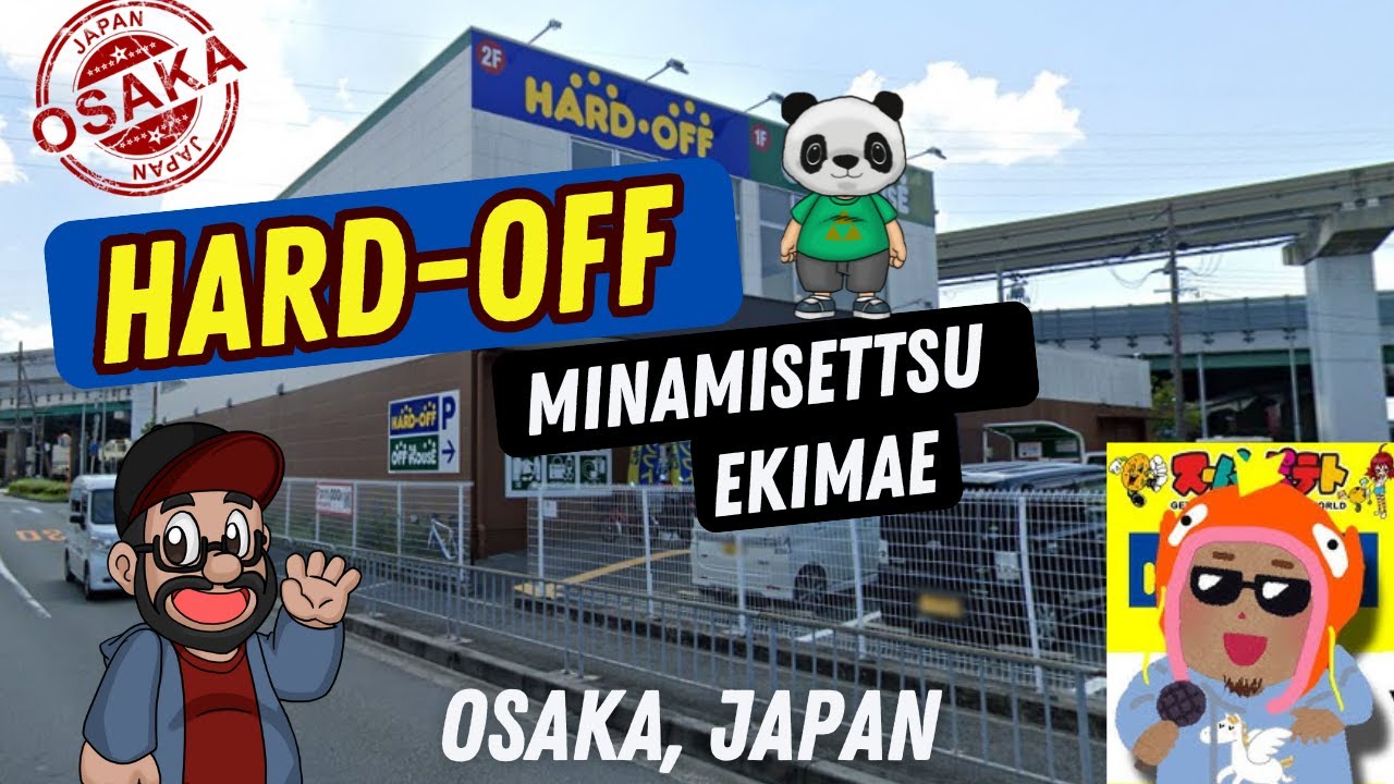 Hard OFF Retro Game Hunting in Osaka Japan - YouTube