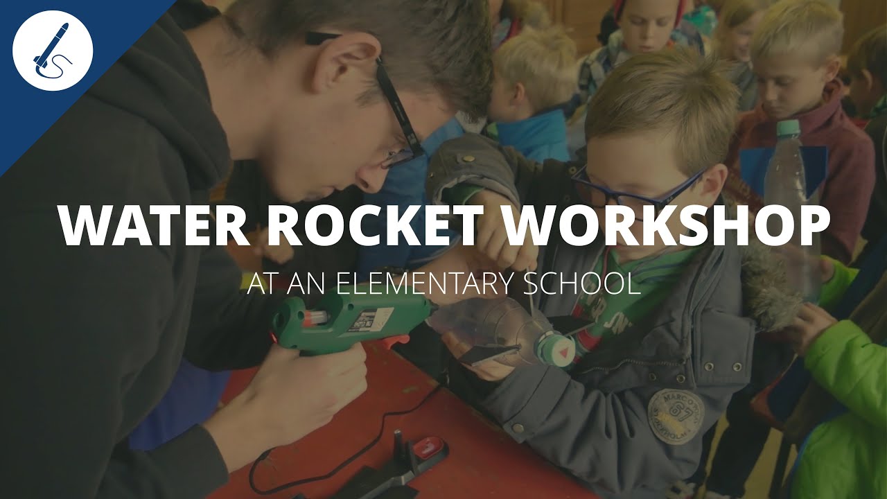Water Rocket Workshop at Elementary School - YouTube