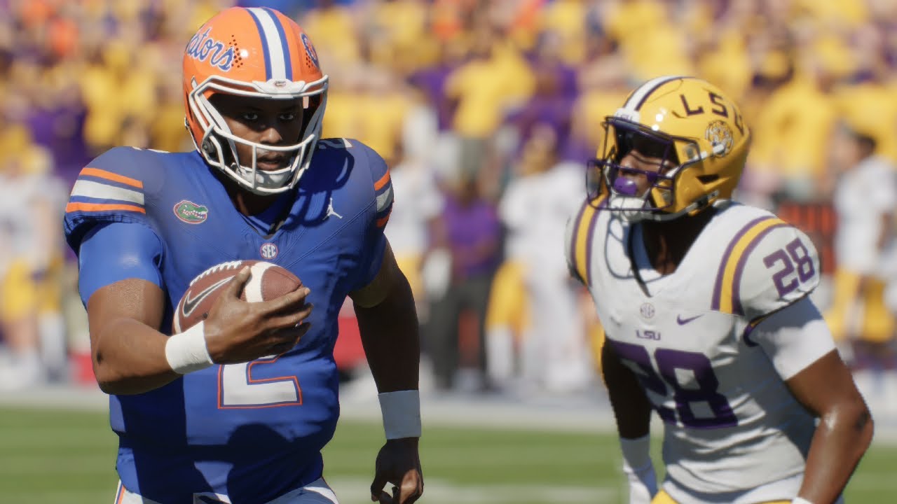 College Football 26 Gameplay - LSU vs Florida - Full Game (PS5) - YouTube