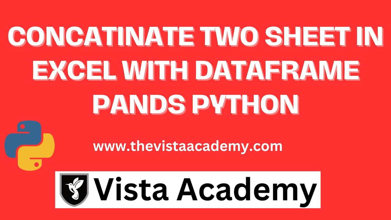 Concatenate Two Sheets In Excel Using Pandas DataFrame For Data Concatenate Two Sheets In Excel Using Pandas DataFrame For Data