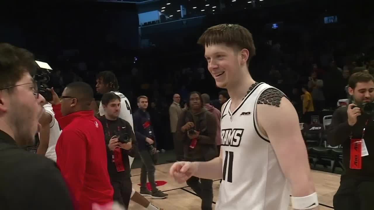 VCU's Max Shulga on scoring 25 against Saint Joseph's in A-10 semifinal ...