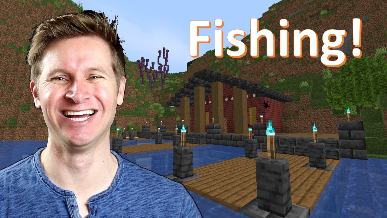 Making the Best Fishing Rod in Minecraft Survival (Java) - YouTube