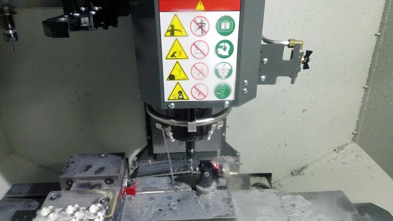 Haas Renishaw quick tool breakage check (DT1) - YouTube