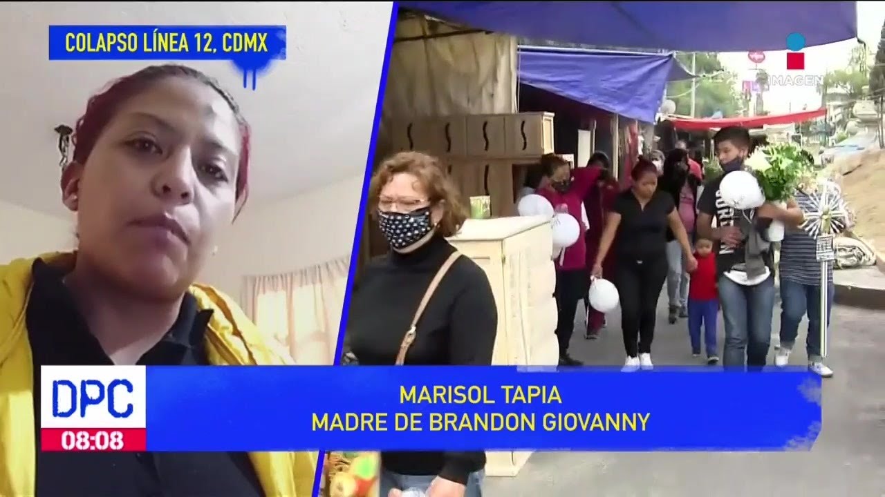 "Quiero que me digan quién lo declaró muerto" Mamá de Brandon Giovanni ...