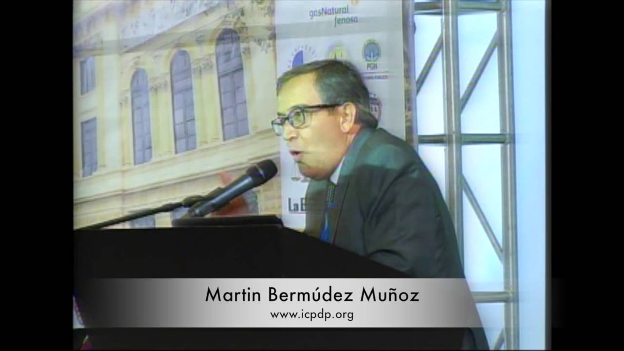 Conferencia de Martín Bermúdez Muñoz: ICPDP 2014 - YouTube