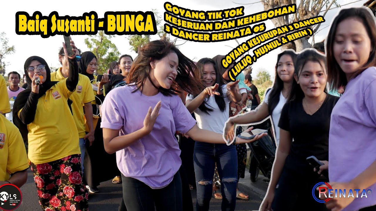 ADU GOYANG ASOY GEBOY 3 DANCER CANTIK DI LAGU BUNGA KOPLO THOMAS ARYA ...