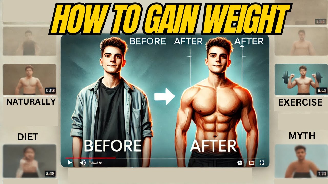 How to Gain Weight Fast and Build Muscle Naturally #bodybuilding # ...