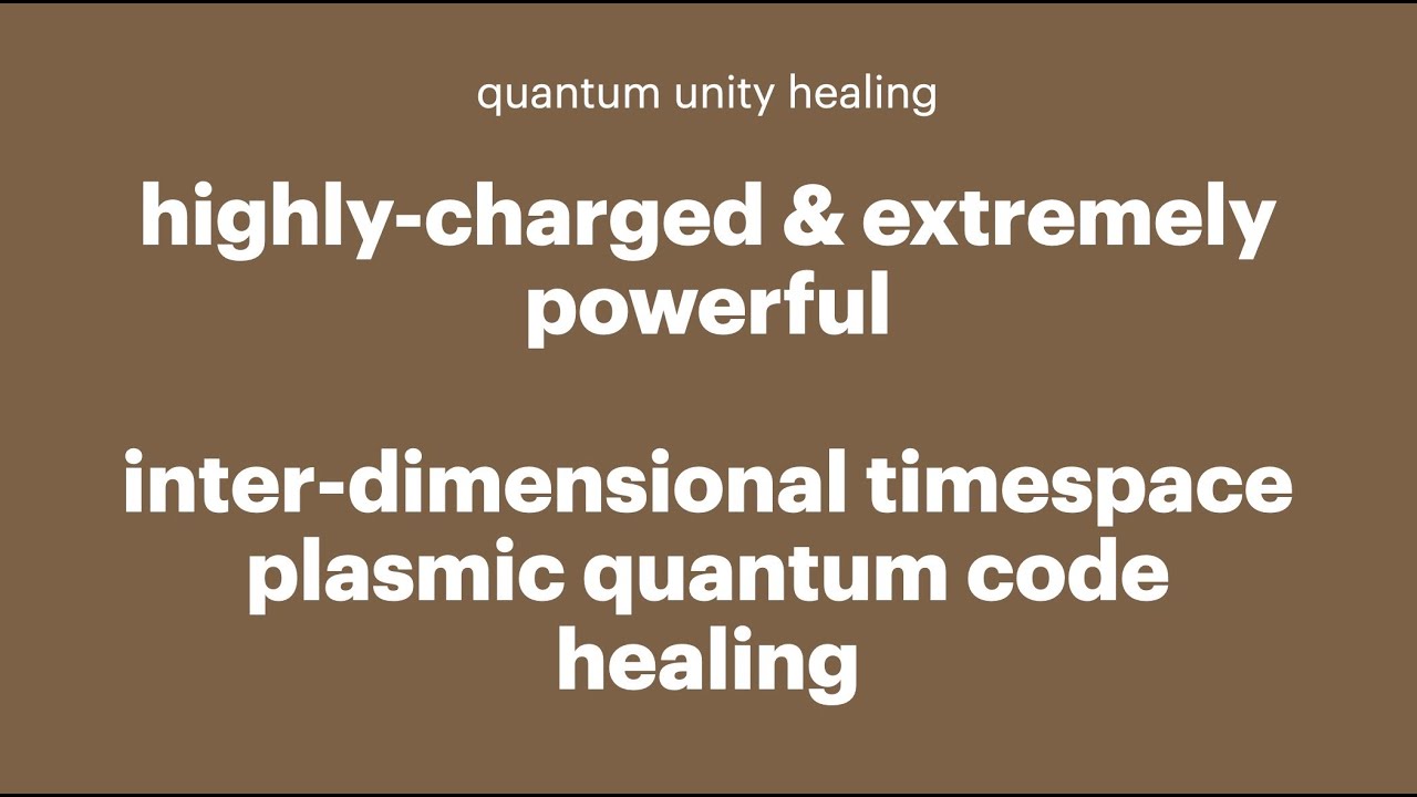 embodying divine self, breaking the chains - massive quantum code healing - YouTube