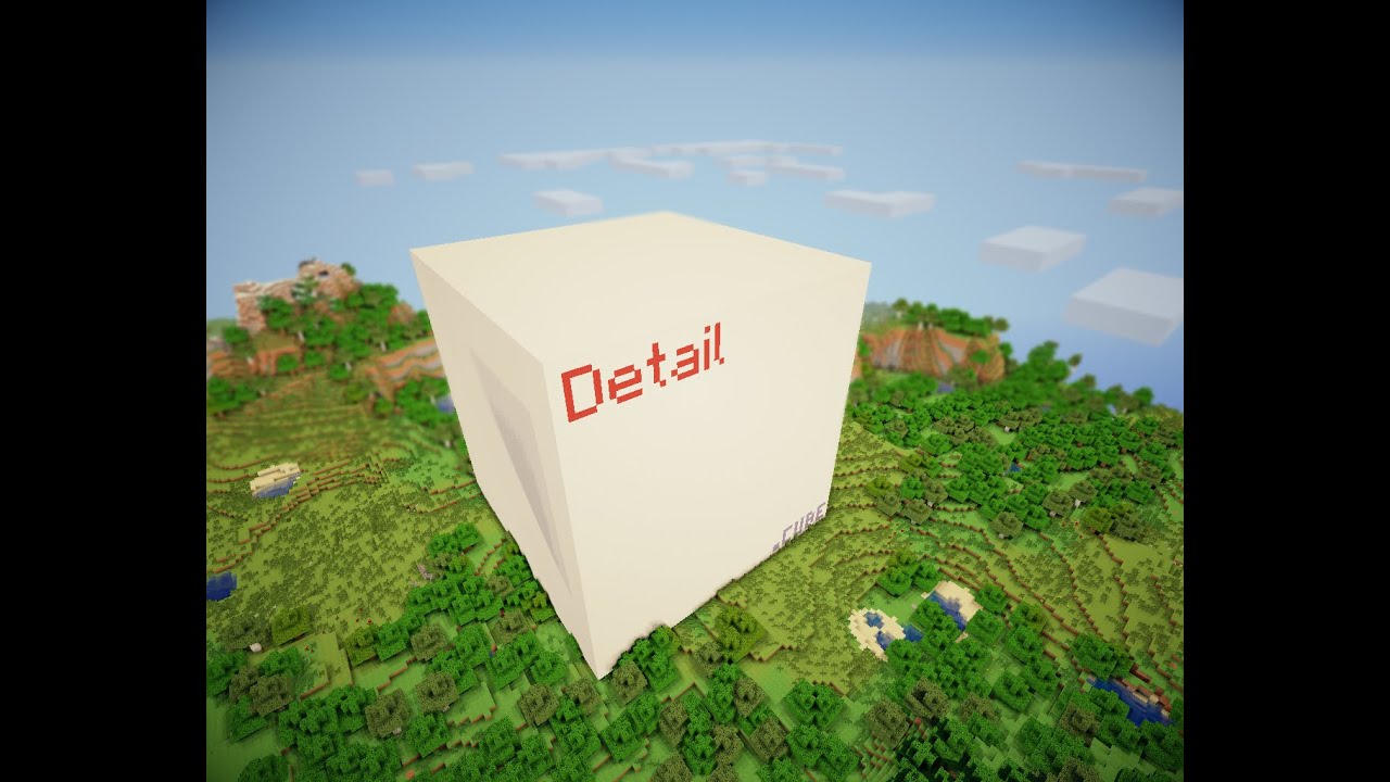 The Detail Cube | Minecraft - YouTube