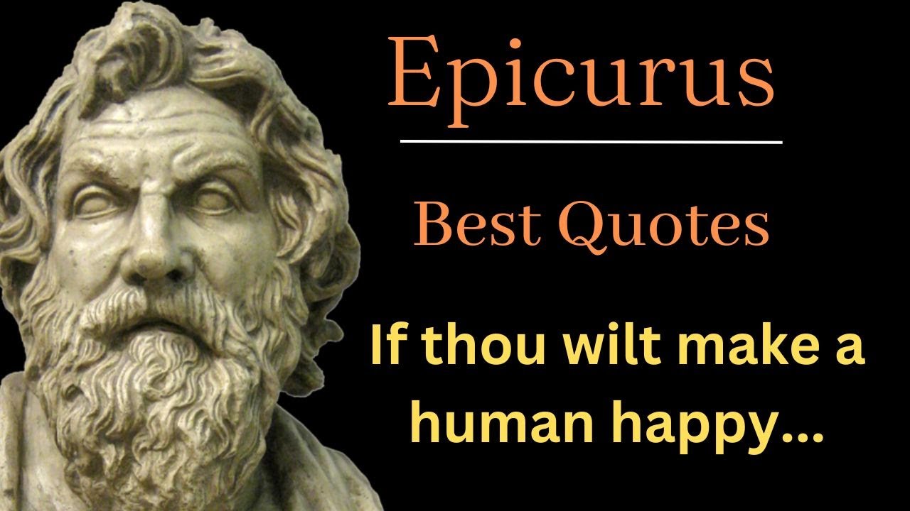 Best quotes by Epicurus | Quotesmine - YouTube