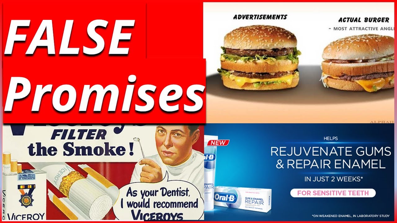 Manipulative Deceptive Advertising Examples FTC False Advertising