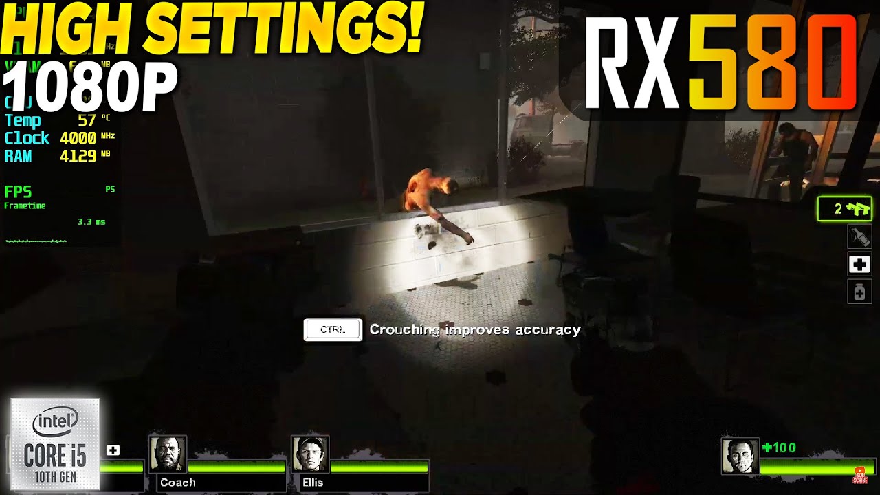 Left 4 Dead 2 RX 580 - 1080p High, - YouTube