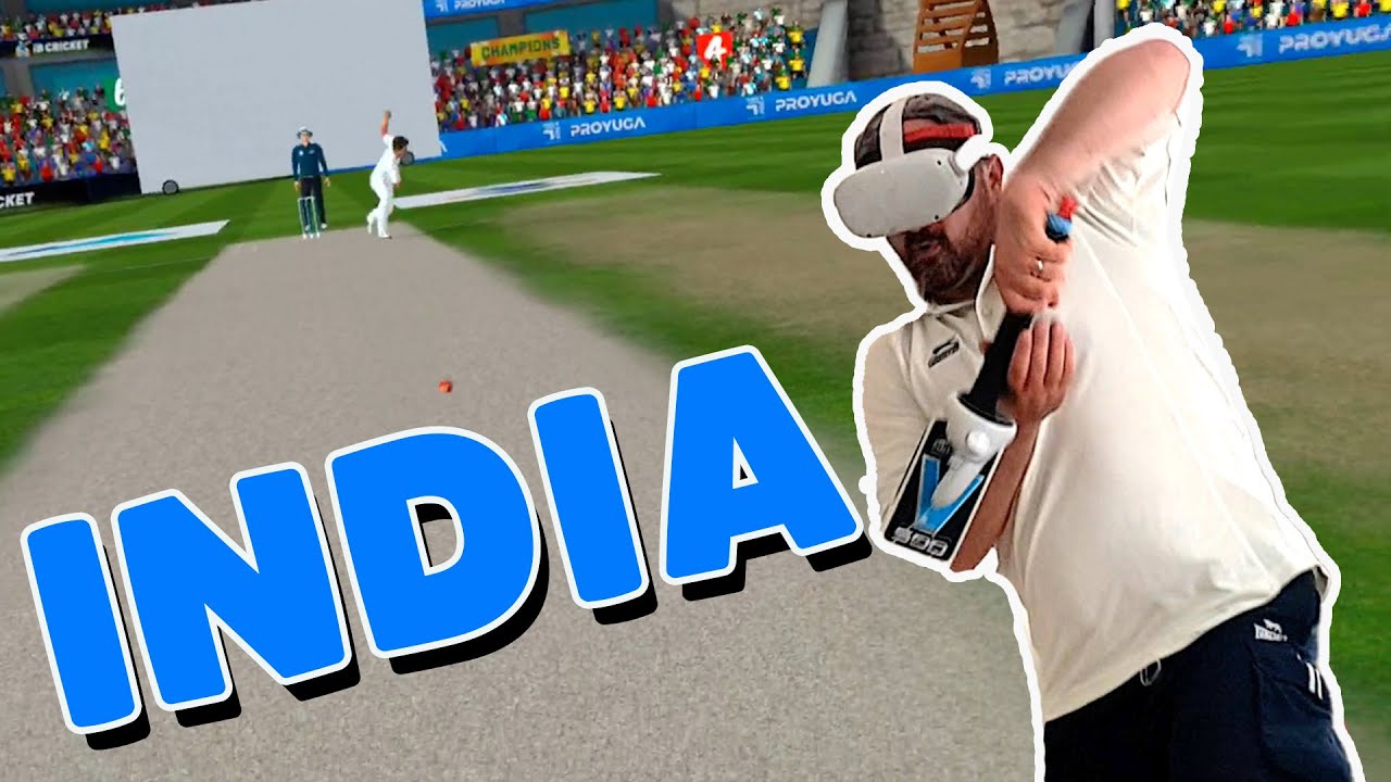 India v England in VR | iB Cricket Unlimited Overs on the Oculus Quest ...