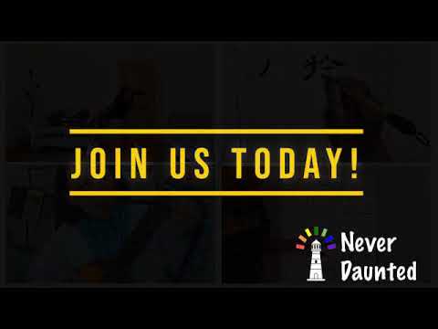 JOIN US AT NEVER DAUNTED TODAY! - YouTube