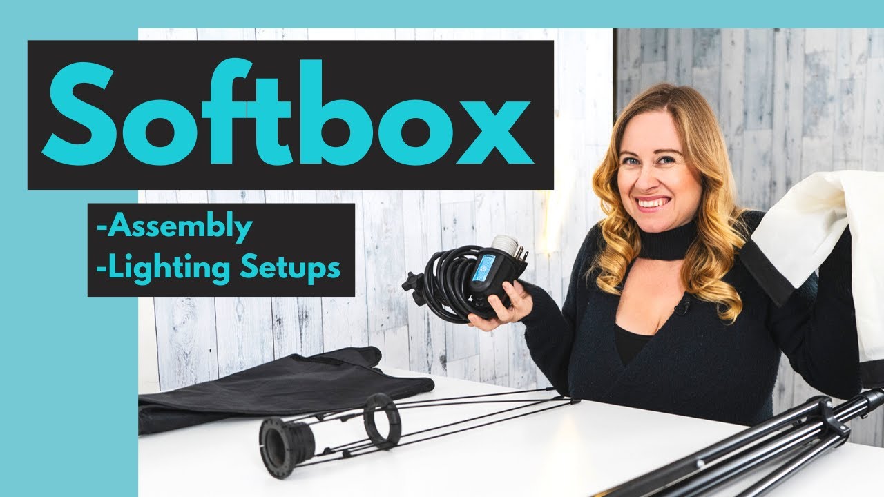 Softbox Lighting | How to Assemble a Softbox and Softbox Lighting ...
