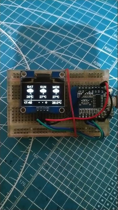 Weather station Demo esp8266 with wemos d1 mini. - YouTube