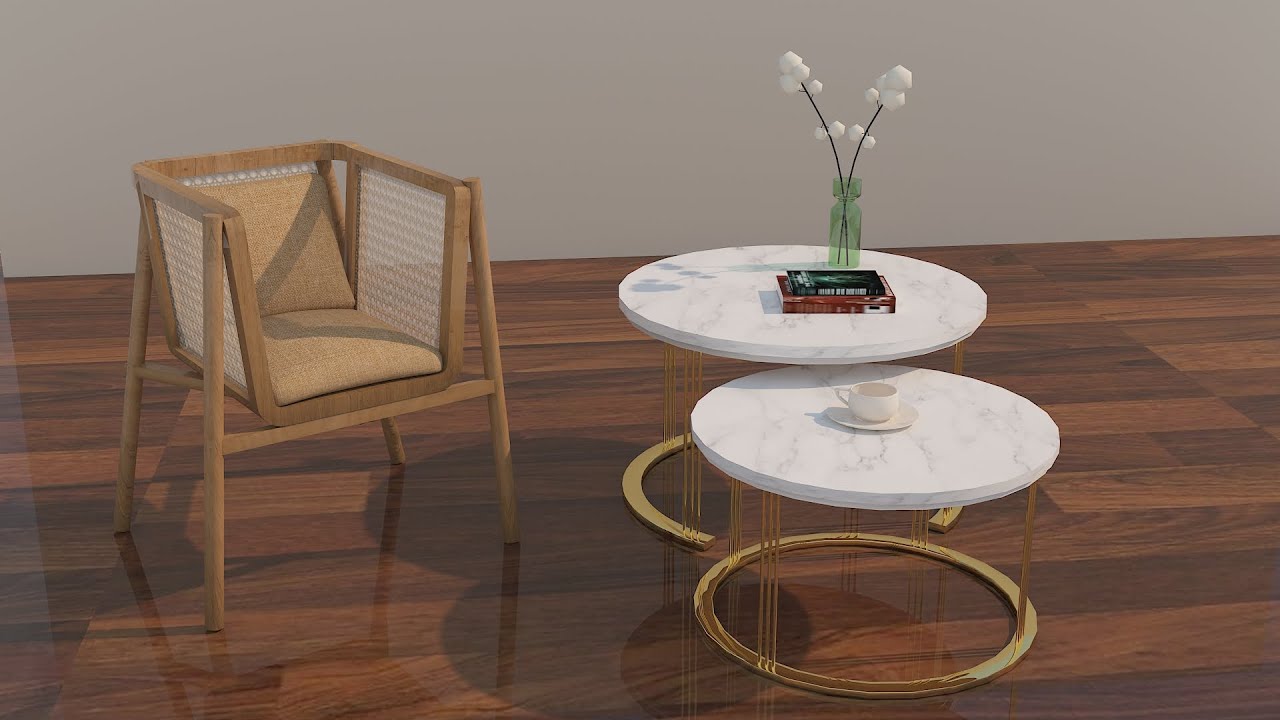 3Dsmax Tutorials, Learn 3D Modeling a Stylish Furniture from Scratch in ...