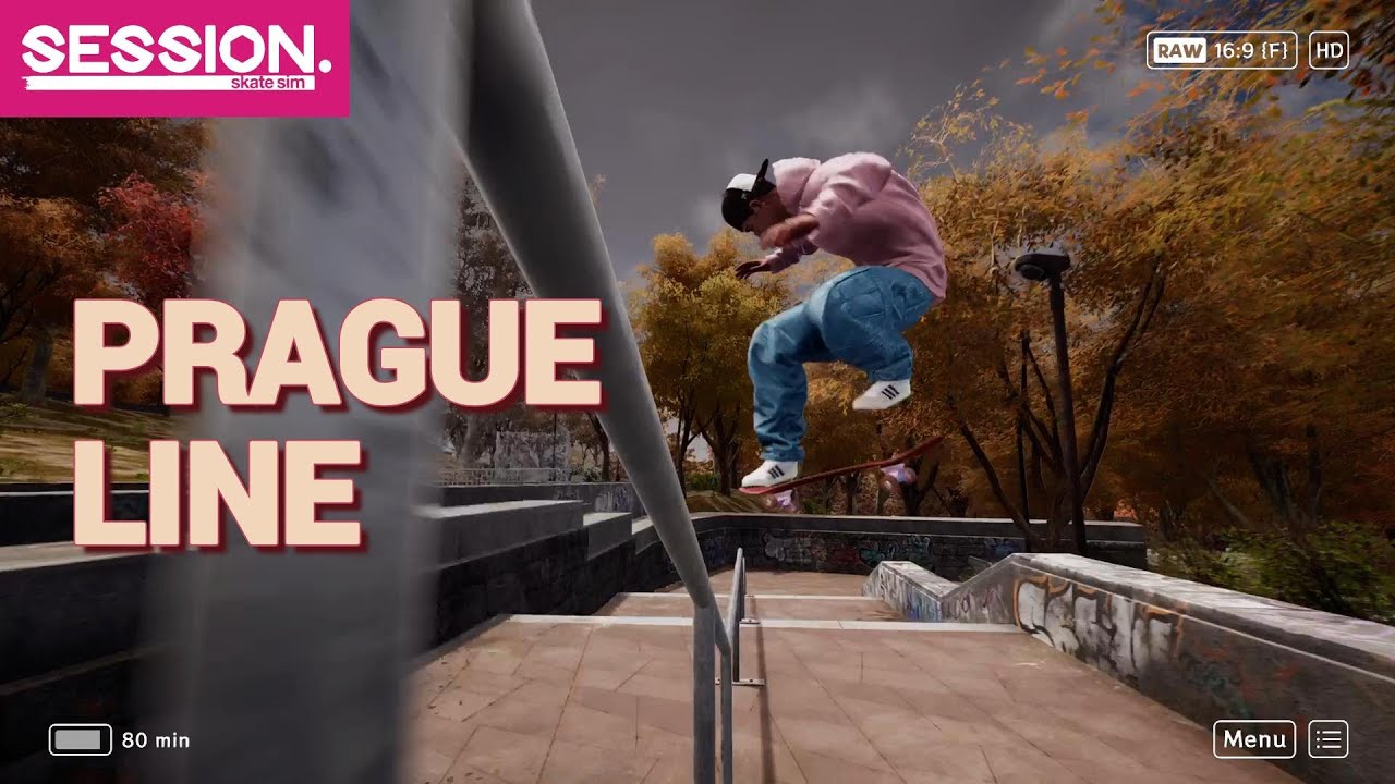 Session: Skate Sim "Prague Line" - YouTube