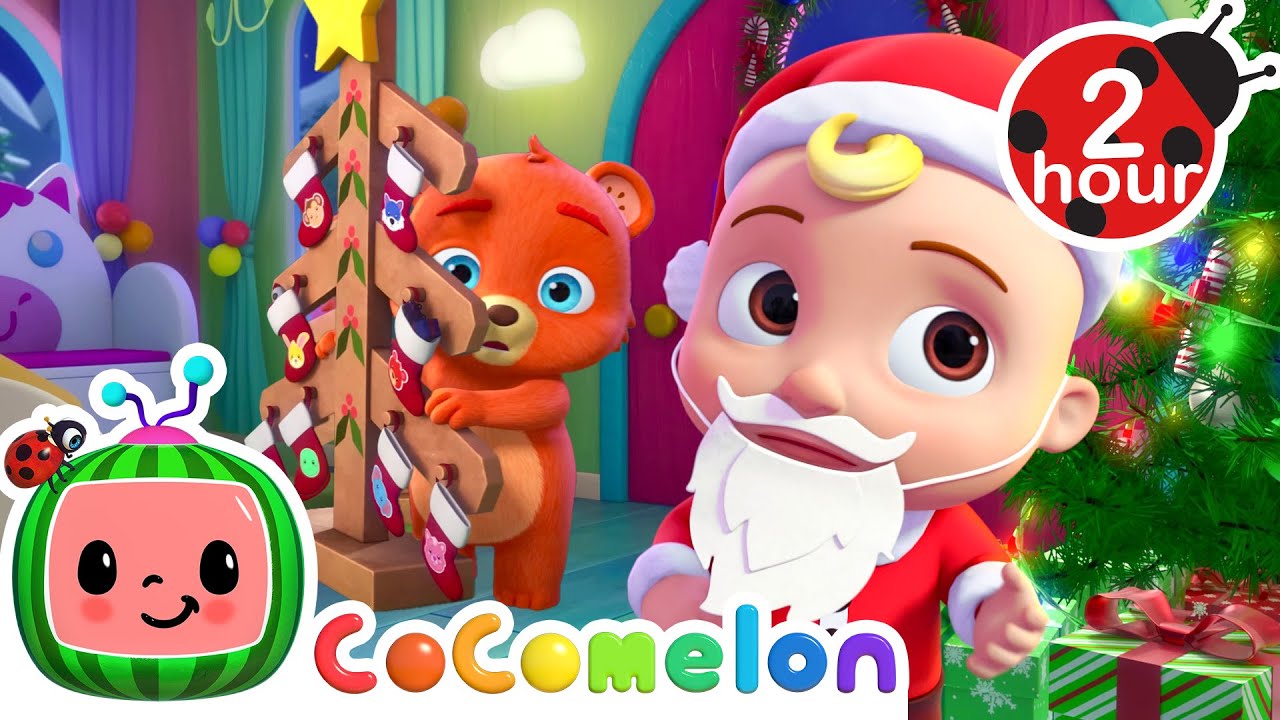 Santa JJ Has Arrived! | JJ's Animal Time | Moonbug Kids - Fun Zone ...